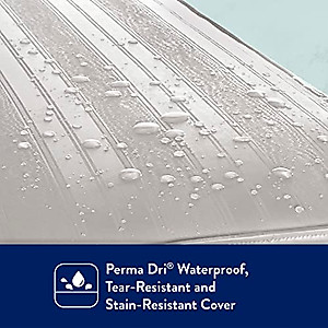 Kolcraft BabyPedic Bubbie Extra Firm Coil Waterproof Baby Crib Mattress and Toddler Mattress, Airy Comfort, Greenguard Air Quality Certified - Made in USA, 52"x28"
