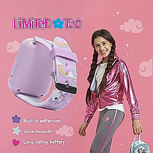 Limited Too Smart Watch for Girls,Pedometer Light Pink