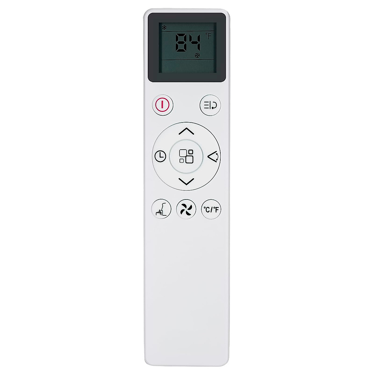 Replacement Remote Control for EUHOMY AC-10D Portable Air Conditioner