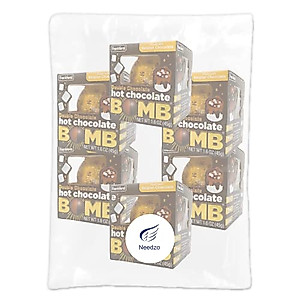 Double Hot Chocolate Hot Chocolate Melting Balls Pack of 6 with Mini Marshmallows Inside, 1.6 Ounce