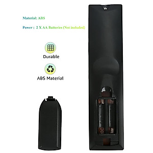 Universal Replacement Remote Control for Mitsubishi 3D DLP TV WD73C9 WD73C11 WD60C9 WD60C10 WD65C9 WD92840 WD73737 WD73738 LT-62144 LT-46164 LT-46265