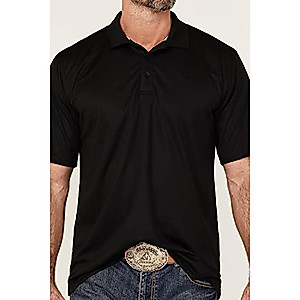 Ariat Men's TEK Polo - Black, X-Large Tall