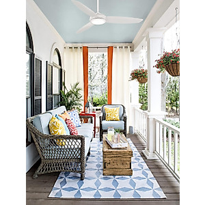 MINKA-AIRE F465L-WH Concept IV 54" Ceiling Fan with LED Lights, White