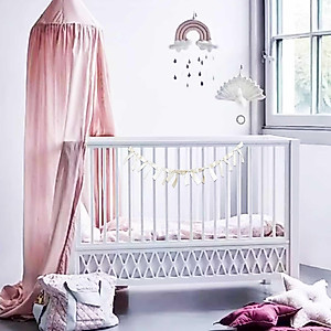 JeVenis 1Pcs Short White Bow Garland Bow Ribbon Banner Coquette Bachelorette Party Coquette Birthday Party Bow Party Decorations