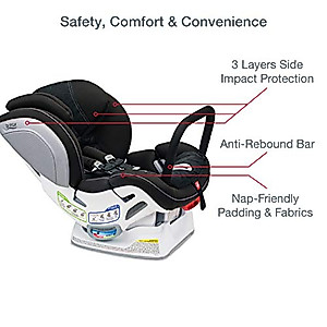 Britax Advocate ClickTight Anti-Rebound Bar Convertible Car Seat, Circa