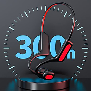 Kimystam Bone Conduction Headphones Wireless B5.3 Open Ear Headphones,Supporting 32G TF Card, Waterproof Earphones, Headset with Mic and MP3 Player, for Running, Cycling, Driving, Sports, and Fitness