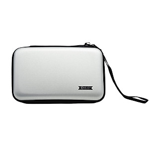 BEADY Carrying Case for Nintendo NEW3DS XL, NEW3DS LL, 3DS XL, 3DS LL Storage case Console Storage case Silver Gray