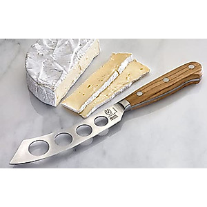 Mercer Culinary Renaissance Olive Wood Soft Cheese Knife, 5-Inch