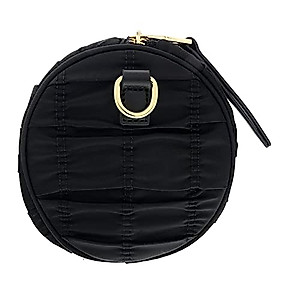 Versace Jeans Couture Black Small Pouch Nylon Crossbody Bag with Coin Purse for womens