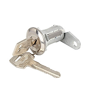 X AUTOHAUX Pair Door Lock Cylinder with 2 Keys for Ford for Ranger 1983-1992