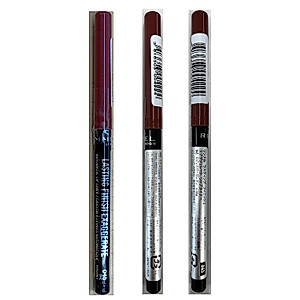 Rimmel Lasting Finish Exaggerate Automatic Lip Liner - Rich, Smooth Formula for Long Lasting Lip Looks - 45 Epic Burgundy, .01oz
