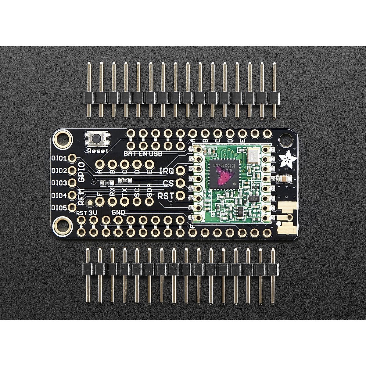 Adafruit (PID 3232 LoRa Radio FeatherWing - RFM95W 433 MHz