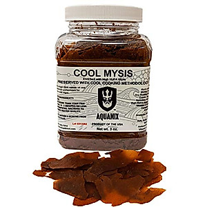 Brine Shrimp Direct Cool Mysis Tropical Fish Flake Enriched with High HUFA Algae, 3 oz (85 g)