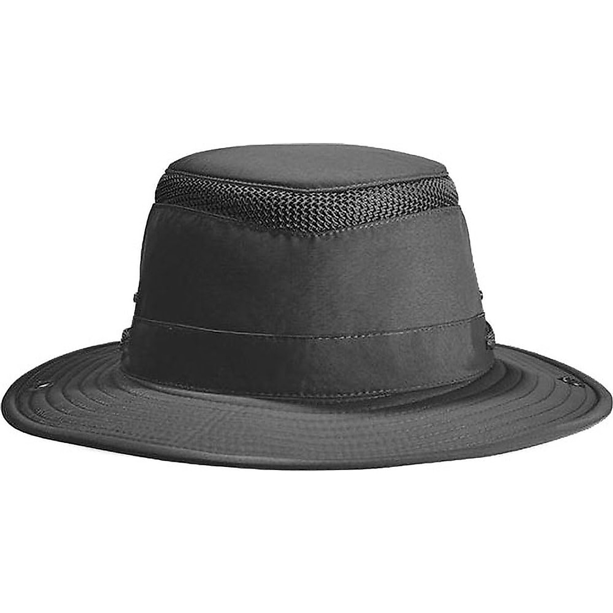 Tilley Airflo Snap-Up Hat - Black/Black 7 1/8