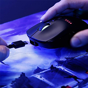 Acer Predator Cestus 350 Wireless Gaming Mouse: NVIDIA Reflex - Up to 16000 DPI - RGB Lighting - 8 Programmable Buttons - On-Board Memory - 5 Profile Settings - Pixart 3335 Sensor - Black