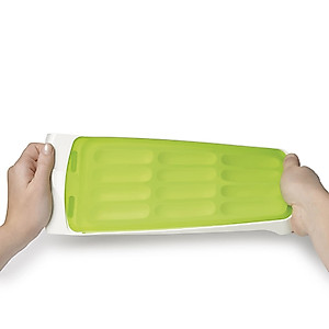OXO Good Grips No-Spill Ice Stick Tray with Silicone Lid for Water Bottles