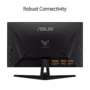 ASUS TUF Gaming 27” 1440P Monitor (VG27AQA1A) - QHD (2560 x 1440), 170Hz (Supports 144Hz), 1ms, Extreme Low Motion Blur, Freesync Premium, Eye Care, HDMI, DisplayPort, Shadow Boost, Speakers, HDR