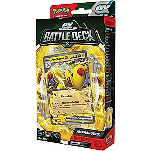 Pokemon TCG: Ampharos ex Battle Deck (Ready-to-Play 60-Card Deck)