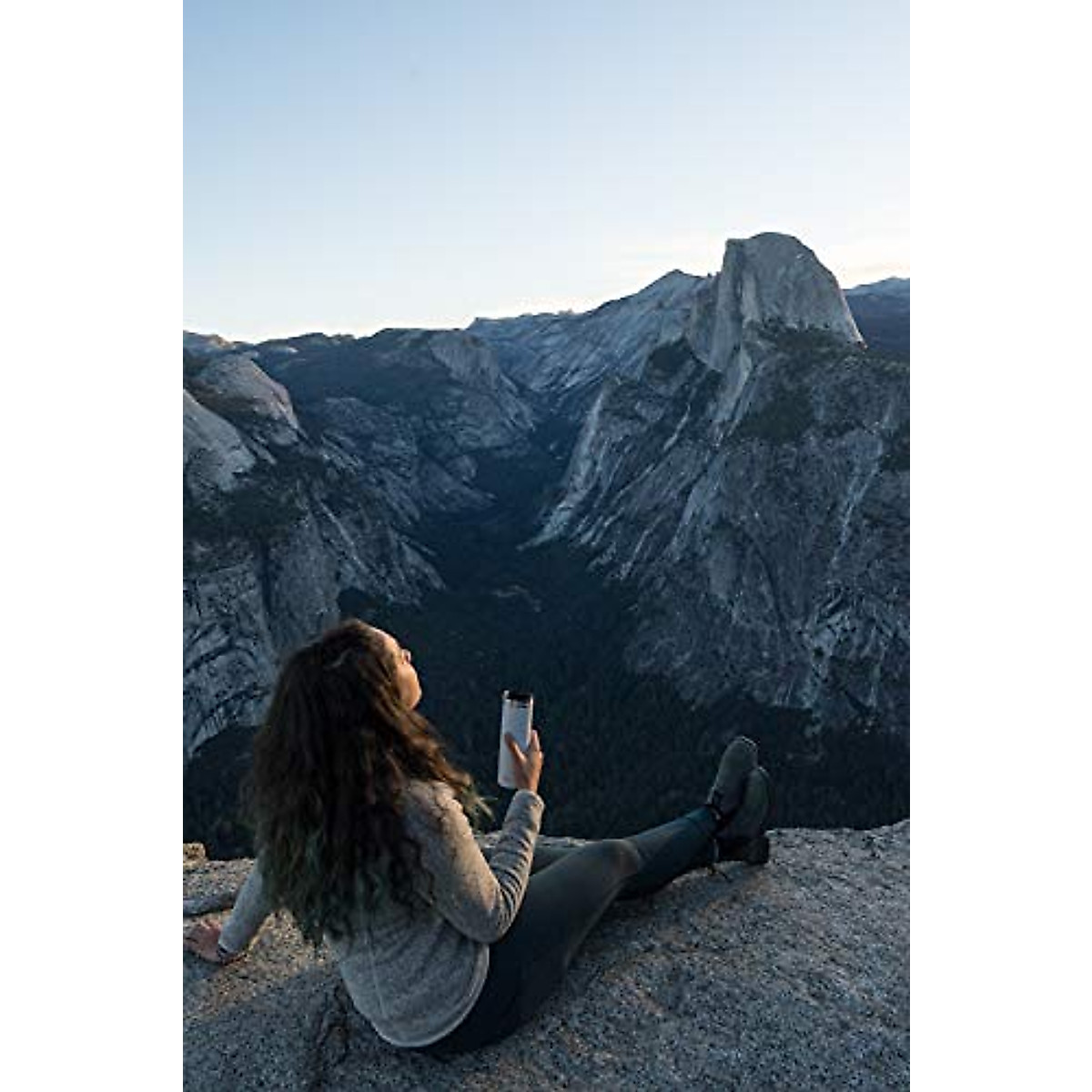 ESPRO – P0 Ultralight – Single Serve French Coffee Press and Lightweight Hydration Bottle for Travel, Camping and Everyday use, Stainless steel, Vacuum Insulated 16 oz (Brushed Stainless Steel)