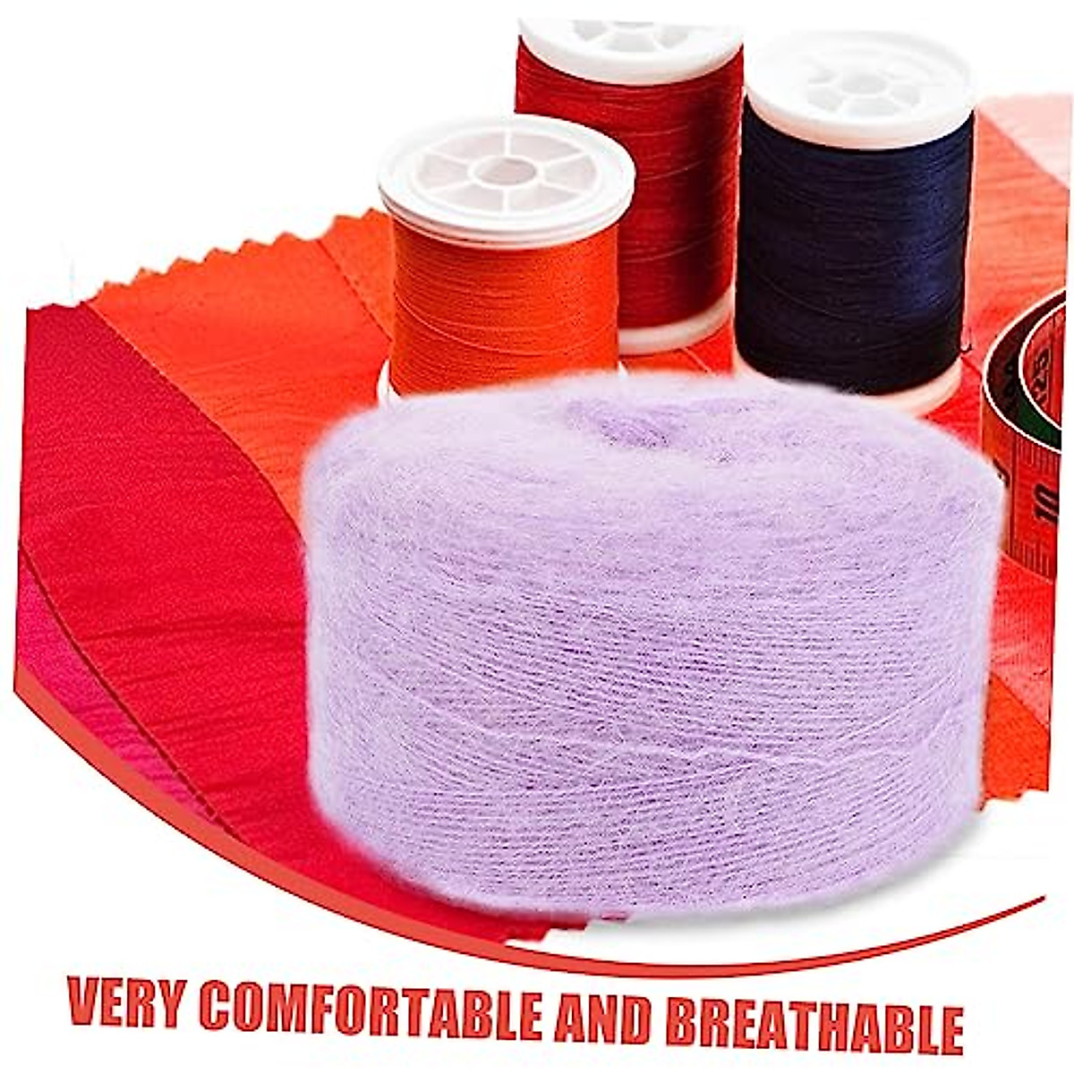 TEHAUX Yarn Knitting for Scarf Knitting Thread Crochet Thread DIY Crochet Yarn Thick Yarn Knitting Supplies Yarn for Crafts Simple Yarn Soft Hair Row Crochet Supplies Ball of Yarn Wool