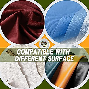 TSSART Fabric Tape - Sticky Double-Sided Tape Strong Adhesive Cloth Tape Press-on Tape, No Sewing or Ironing, Gluing, Alterations and Hemming Tape - 4/5inch Wide 180FT Long