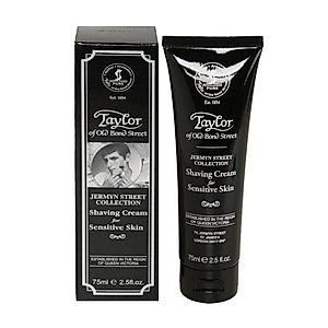 Taylor of Old Bond Street Jermyn Street Shaving Cream Tube, 2.5 fl. oz.