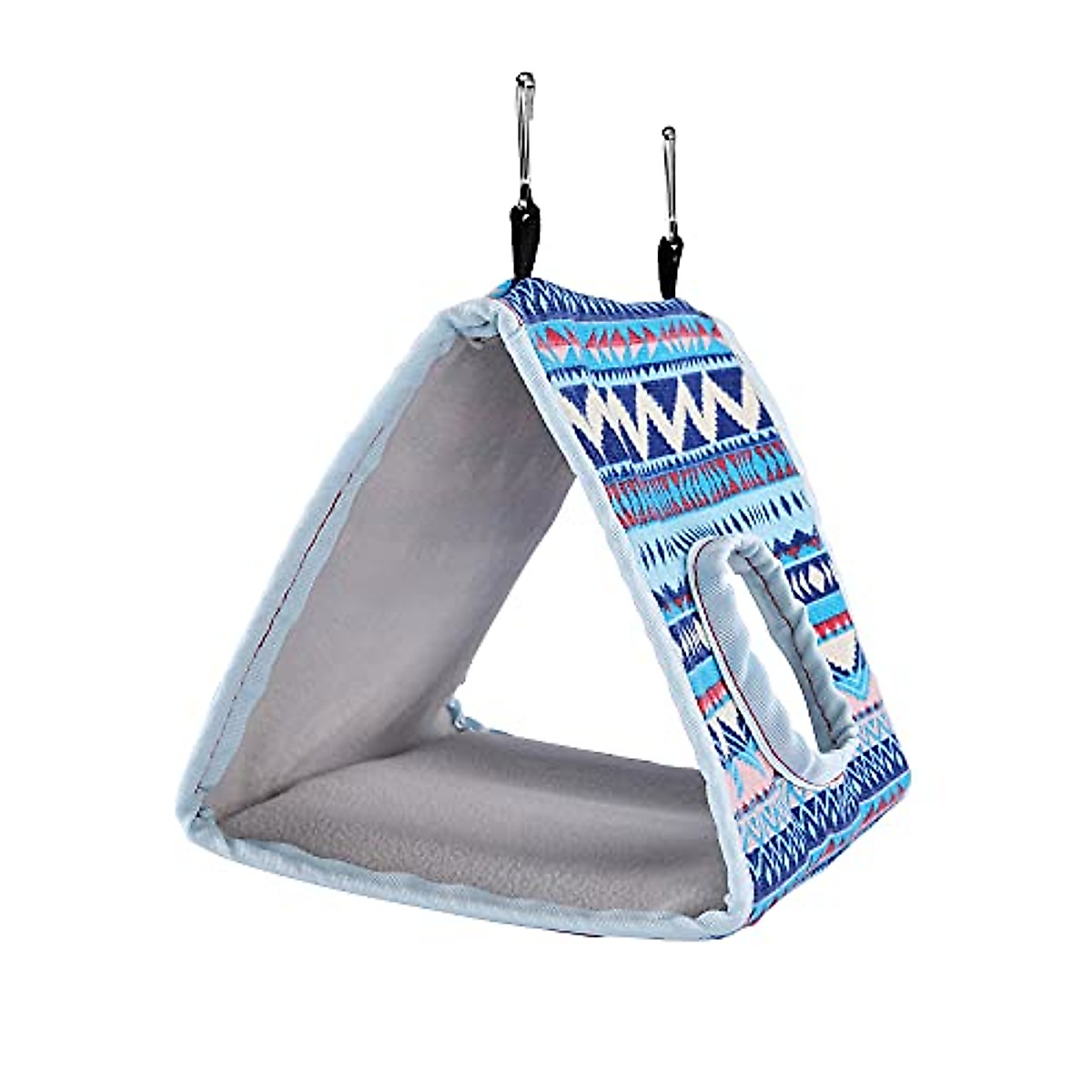 Filhome Bird Nest Snuggle Hut, Parrot House Bed Bird Hanging Hammock Tent Toy