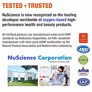 Cellfood Liquid Concentrate, 1 fl oz - Oxygen + Nutrient Supplement - Supports Immune System, Energy, Endurance, Hydration & Overall Health - Gluten Free, Cert. Kosher - Makes Over 22 Quarts