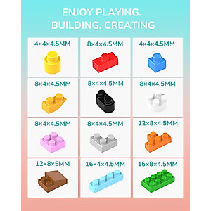 Kimiangel Party Favors for Kids, 12 Pack Mini Dog Building Blocks Sets for Goodie Bags, Prizes, Birthday, Christmas, Kids Stocking Stuffers 8-12 Prize Box Toys for Kids Classroom