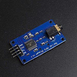 Ximimark 1Pcs YX5300 MP3 Music Player Module Voice Serial Port UART Control Module with TF Card Slot for Arduino/AVR/ARM/PIC