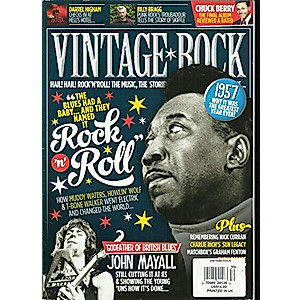 VINTAGE ROCK MAGAZINE, HAIL ! HAIL ! ROCK'N ROLL THE MUSIC THE STORIES, 2017