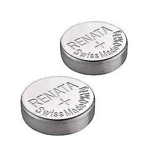 Renata 337 SR416SW Batteries - 1.55V Silver Oxide 337 Watch Battery (2 Count)
