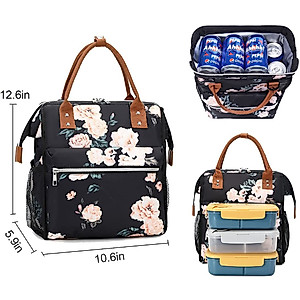 Imyth Large Lunch Bag for Women Reusable Insulated leakproof Lunch Box Organize