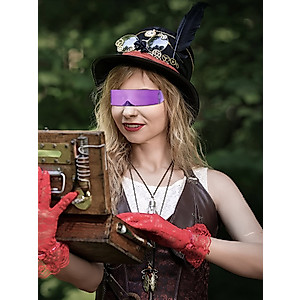 Honoson 6 Pieces 80s Futuristic Cyclops Visor Sunglasses with Semi Translucent Back to Future Inspired Costume Futuristic Wrap Visor Sun Glasses for Men Women Cyclops Futuristic Style