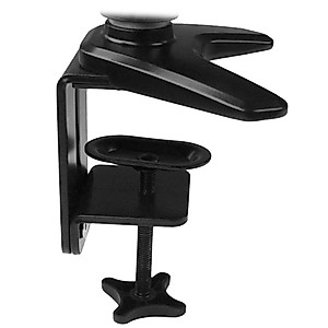 StarTech.com Laptop Monitor Stand - Computer Monitor Stand - Full Motion Articulating - VESA Mount Monitor Desk Mount (ARMUNONB)