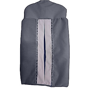 Baby Doll Bedding Regal Diaper Stacker, Grey