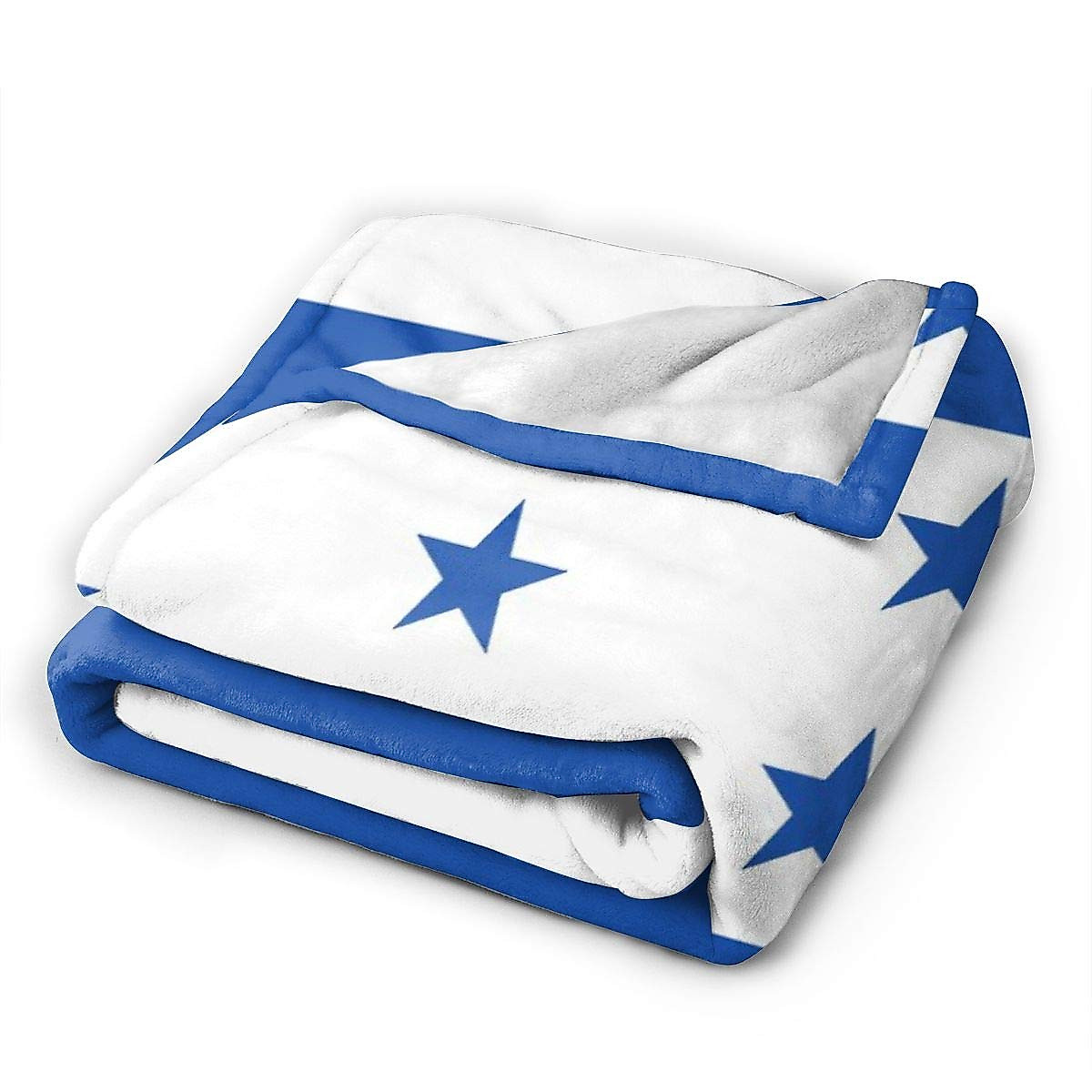 Carwayii Flannel Throw Blanket,Honduras Flag Soft Lap Blanket for Family Birthday Gift,No Shedding Blanket for Kids,Durable Sofa Blanket Cozy Noon Break Blanket for Office Home Car