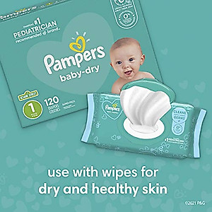 Diapers Size 4, 150 count - Pampers Baby Dry Disposable Diapers