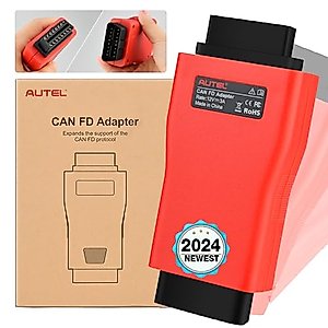 Autel CAN FD CANFD Adapter for GM MY2020 Vehicles, 2024 Newest Compatible with Autel Scanner Diagnostic Scan Tool MaxiSys Series Vehicle Models W/CAN FD Protocol (100% Original)
