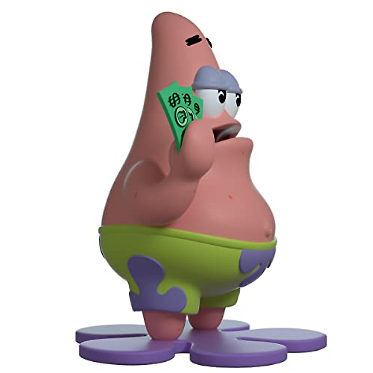 I Have 3 Dollars, 4" Patrick Collectible Figure, Based on Funny Internet Meme, High Detailed Collectible Figure - Youtooz Spongebob Squarepants Collection Based on Cartoon TV Series