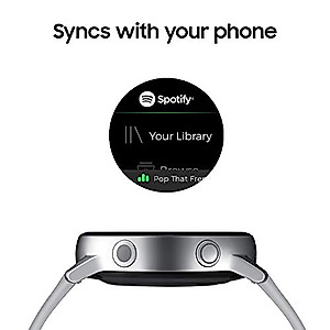 SAMSUNG Galaxy Watch Active (40MM, GPS, Bluetooth) Smart Watch with Fitness Tracking, and Sleep Analysis - Rose Gold (US Version)