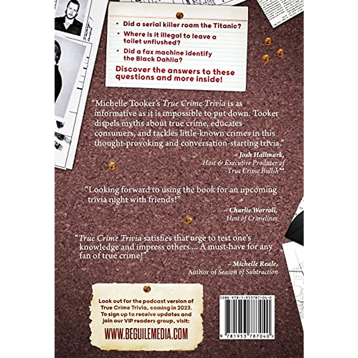 True Crime Trivia: 350 Fascinating Questions & Answers to Test Your Knowledge of Serial Killers, Mysteries, Cold Cases, Heists & More