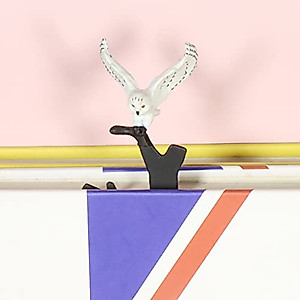 Creative Wizard Snowy Owl Bookmark Novelty Book Mark from The Magic School