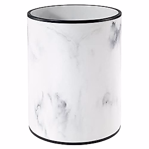 Avanti Linens - Waste Basket, Decorative Trash Can, Modern Inspired Bathroom Decor (Jasper Collection)