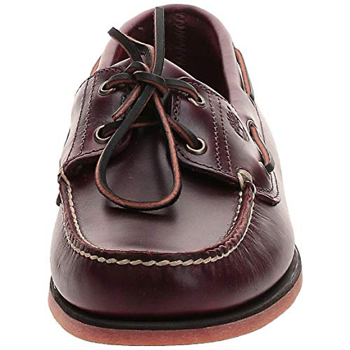 Timberland mens 2-eye Boat loafers shoes, Rootbeer/Brown, 8.5 US