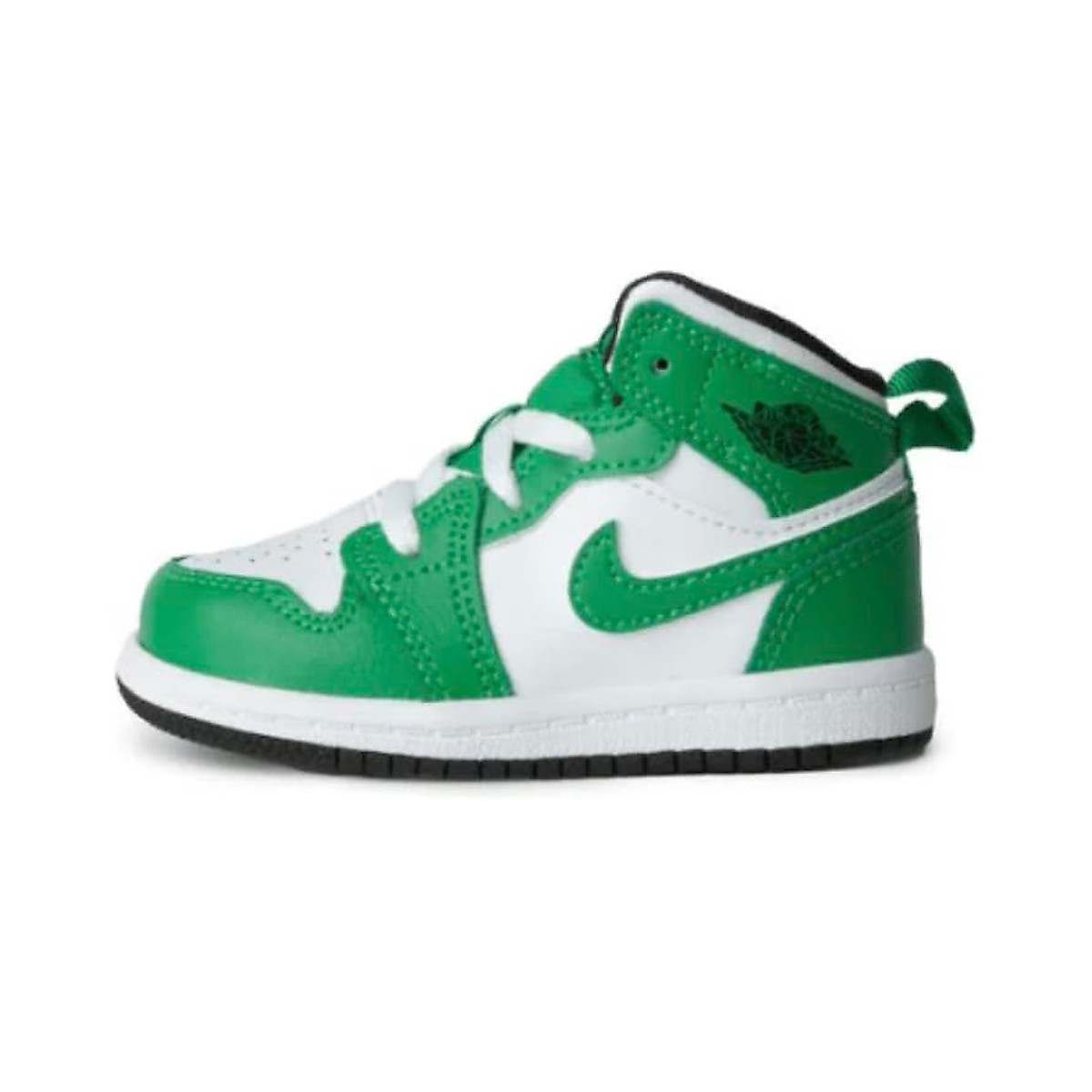 Jordan 1 Mid Toddler's Lucky Green/Black-White (DQ8425 301) - Size 8c