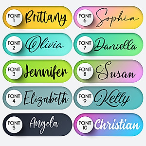 Personalized Skinny Tumbler with Lid & Straw, 20 Oz with Custom Text, 21 Color Styles, 10 Fonts - Personalized Gifts for Mom, Bridesmaid Proposal Gifts, Best Friend Birthday Gifts for Women