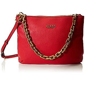 GUESS womens Turin Status Shoulder Bag, Lipstick, one size US