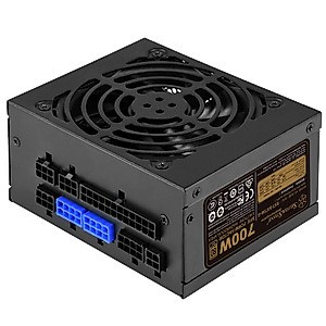 SilverStone Technology SST-SX700-G 700W SFX Fully Modular 80 Plus Gold PSU with Improved 92mm Fan and Japanese Capacitors.