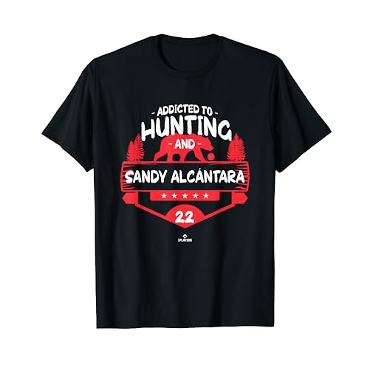 Bear Hunting and Sandy Alcantara Miami MLBPA T-Shirt